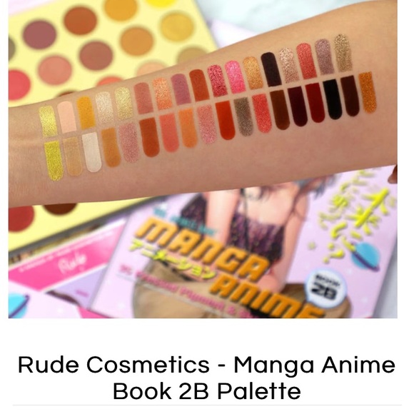 RUDE | Makeup | Rude Cosmetics Manga Anime Book 2b Palette | Poshmark